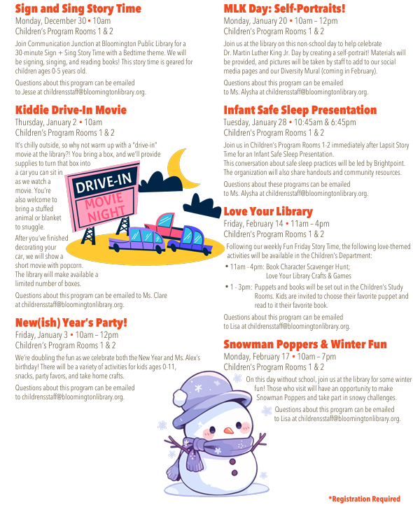 Program Guide | Bloomington Public Library